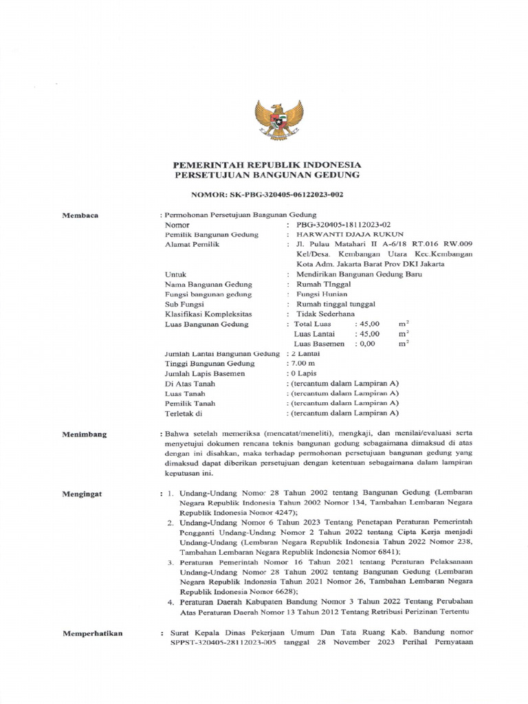 PBG VCV3-B3 An Harwanti Djaja Rukun | PDF