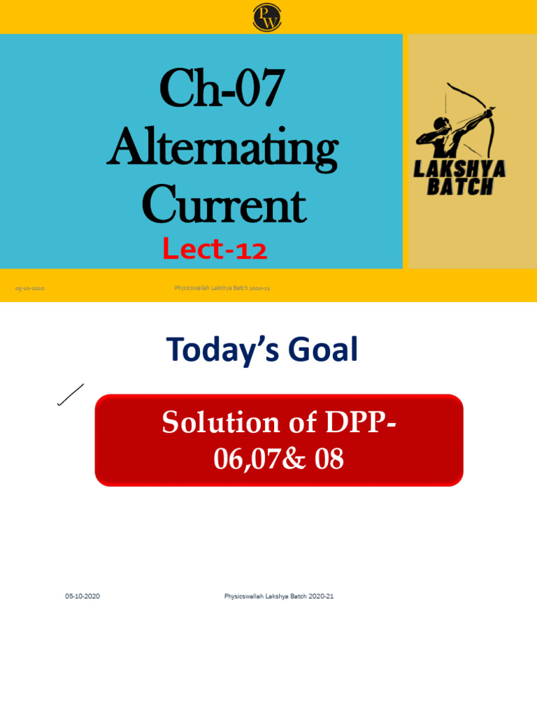 AC Circuit Analysis and Problems | PDF | Electrical Network | Inductor