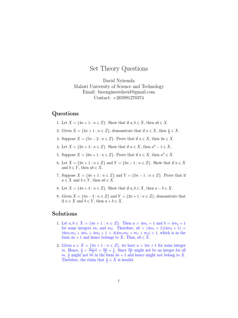 Basic Proofs On Real Numbers Additional Proofs | PDF | Mathematics | Mathematical Concepts