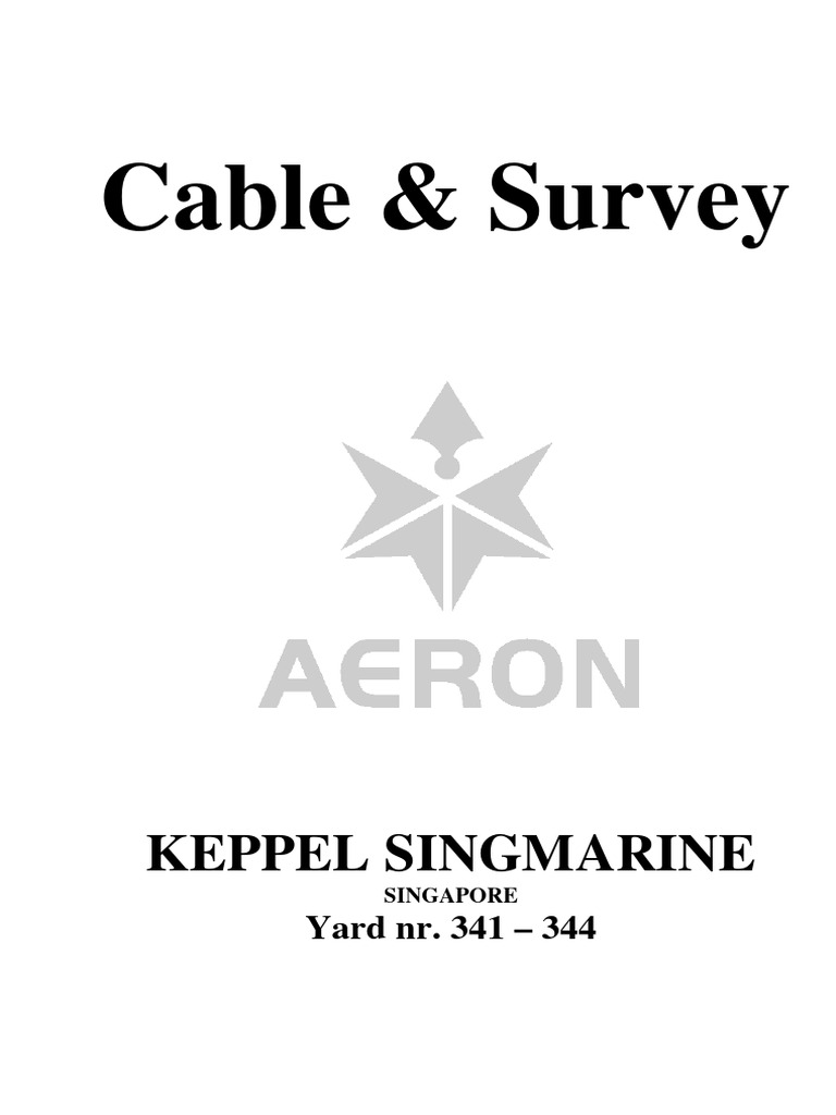 04-1 Cable - Survey | PDF