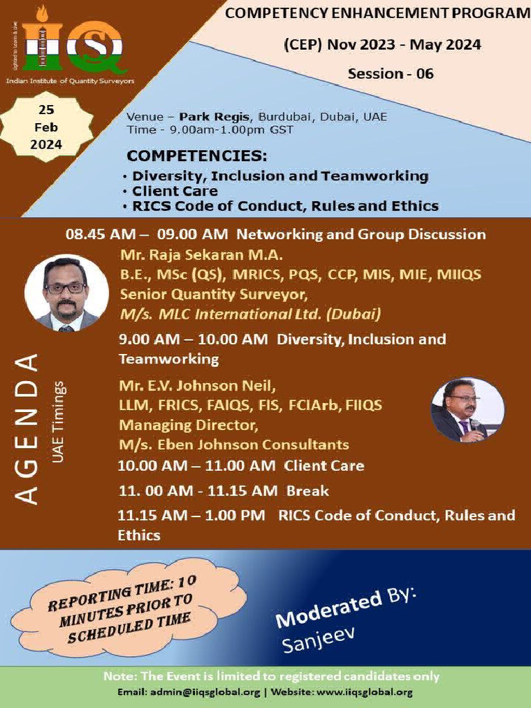 CEP Session06 Flyer | PDF