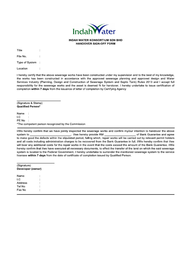 Sewerageforms File 000048 | PDF