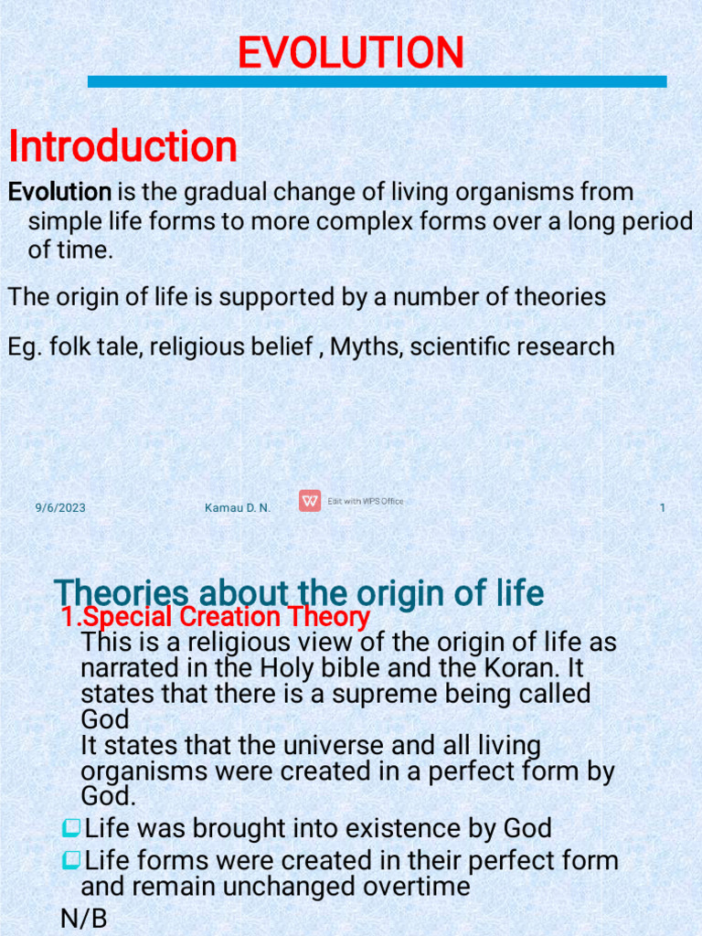 Topic 2 Evolution | PDF