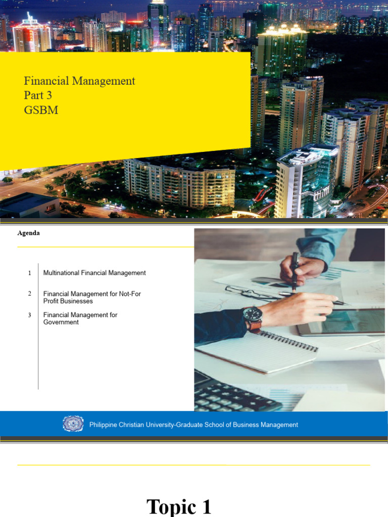 Multinational Financial Management Insights | PDF | Exchange Rate ...