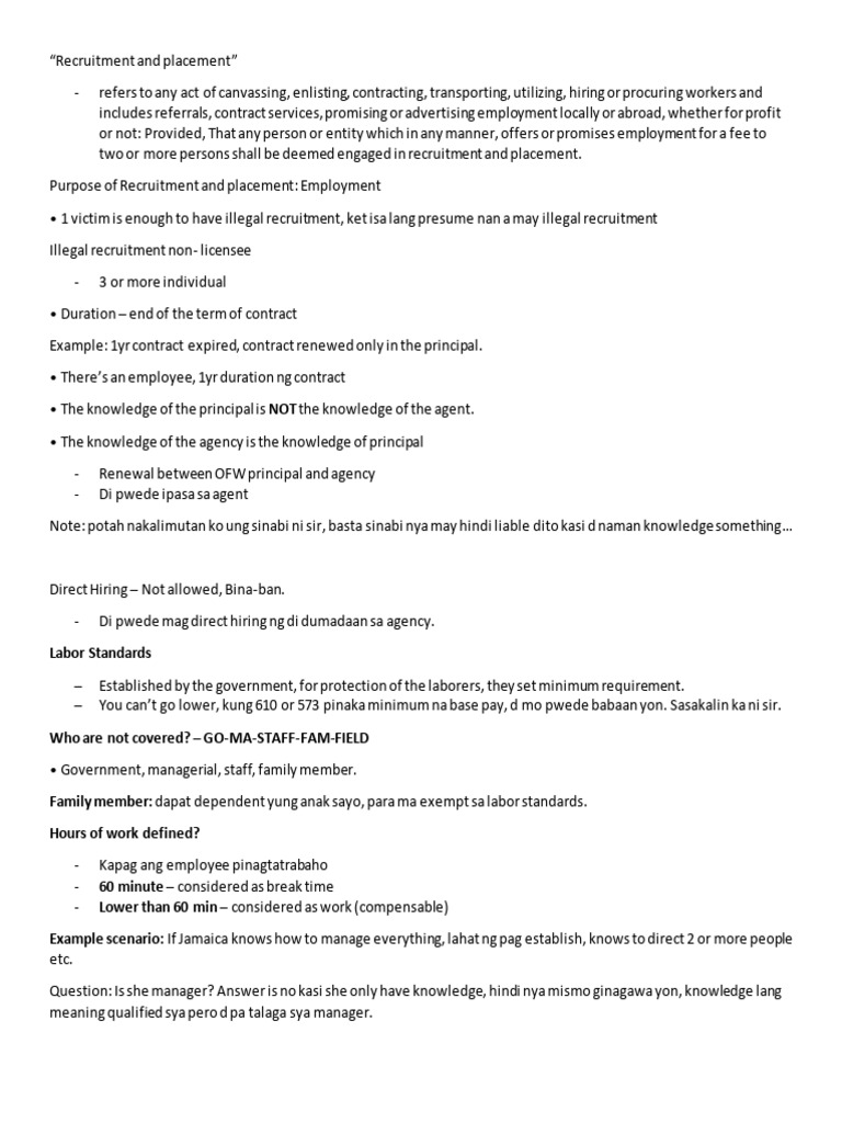 Recruitment and Placement Guidelines | PDF | Employment | Recruitment