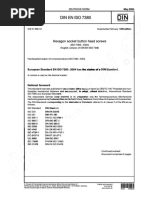 DIN EN ISO 7380 Standard Overview | PDF | Screw | Metalworking
