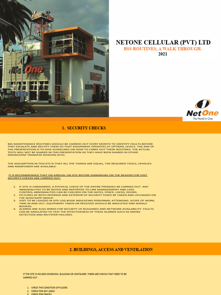 Bss Maint. Routines | PDF | Rectifier | Alternating Current