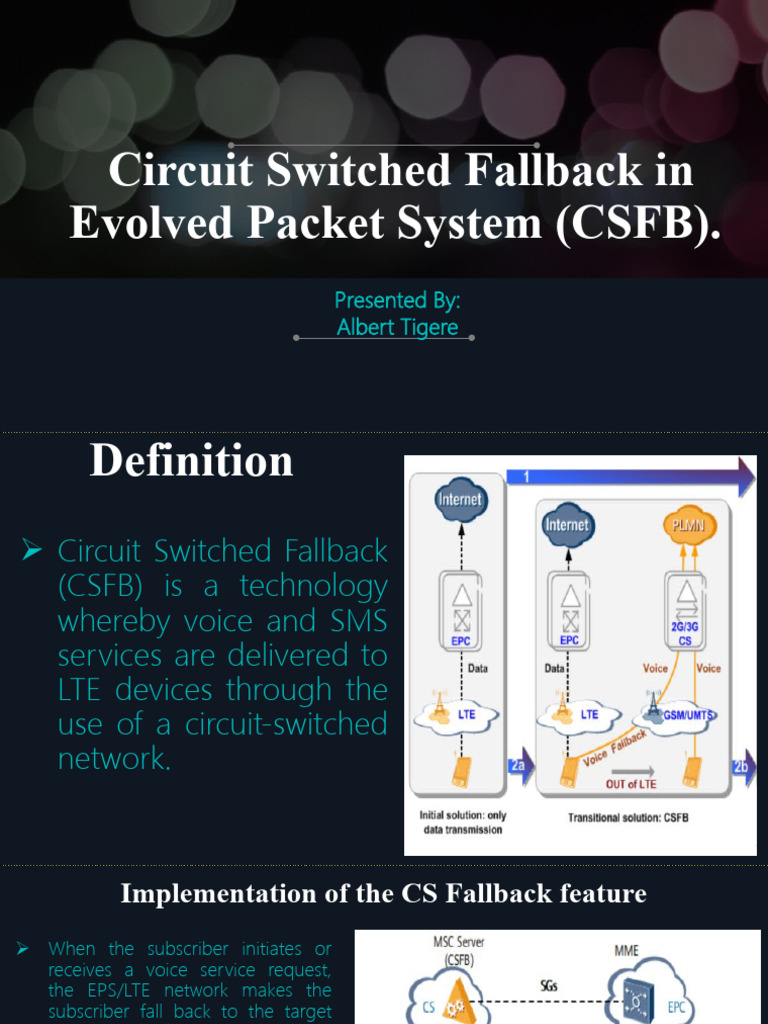 Understanding Circuit Switched Fallback | PDF | Computing | Software ...