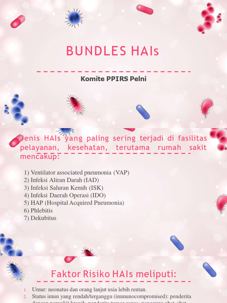 Bundles HAIs New | PDF | Pengembangan Diri | Kesehatan Holistik