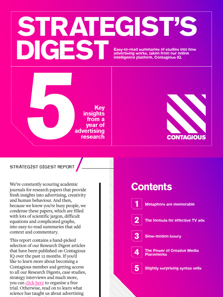 Strategists Digest Report 2023 | PDF | Brand | Advertising