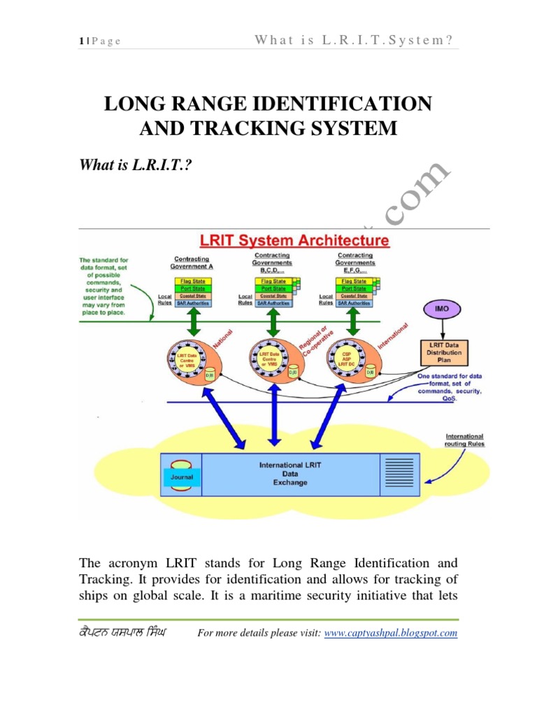 Understanding the LRIT System | PDF | Search And Rescue | Security