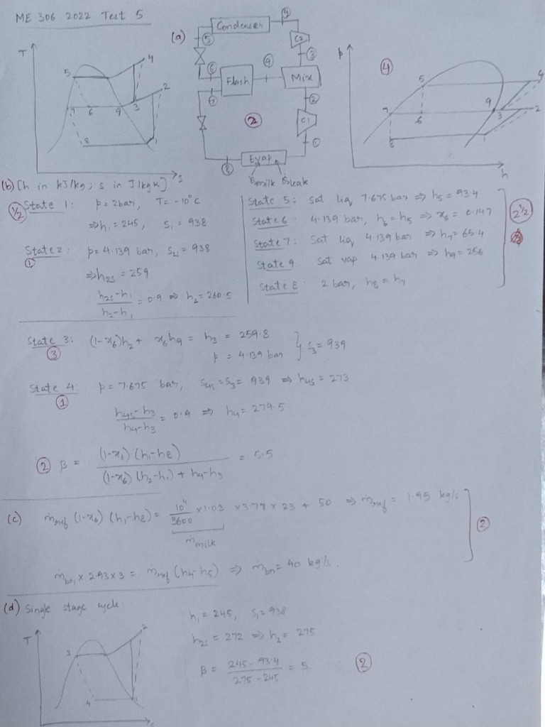 Test 5 Solution | PDF