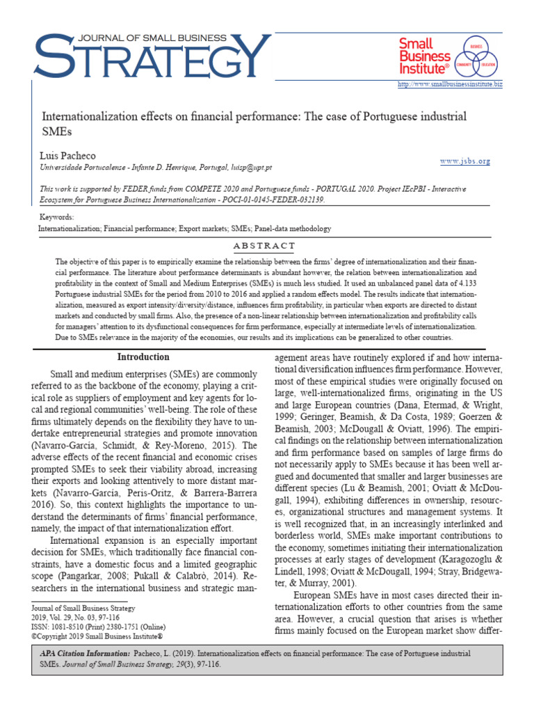 Cpeck 2C Journal Editor 2C Internationalization Effects On Financial ...