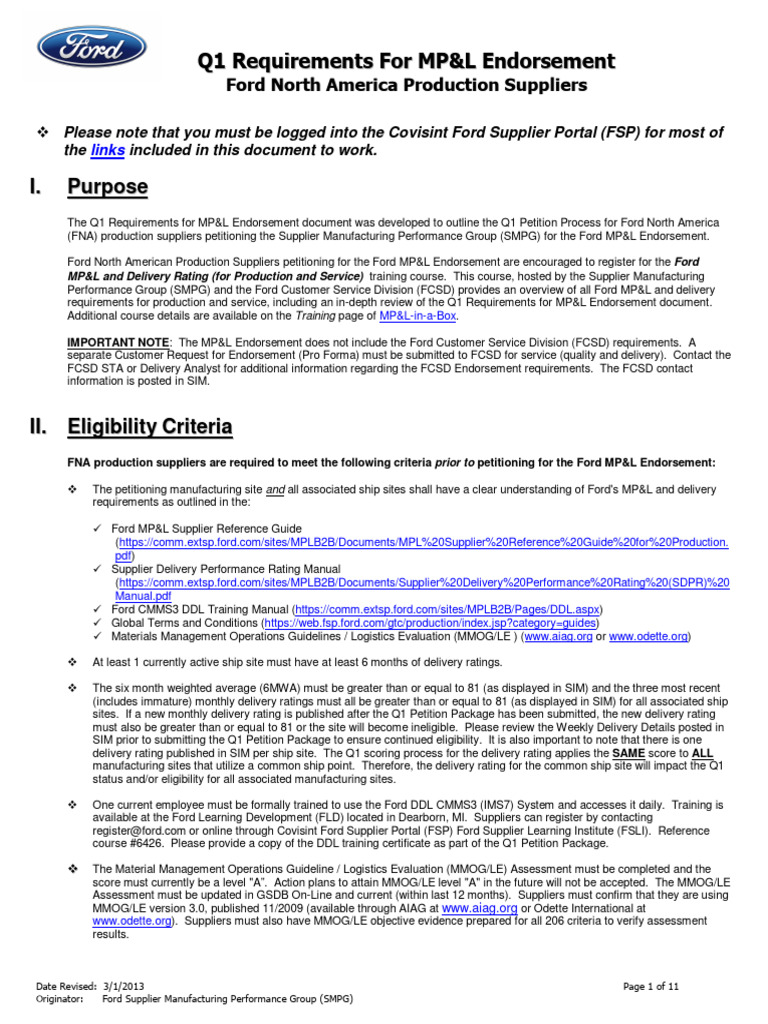 Q1 Requirements For MPL Endorsement | PDF | Electronic Data Interchange ...