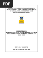 15 - Tender Queries Formate | PDF