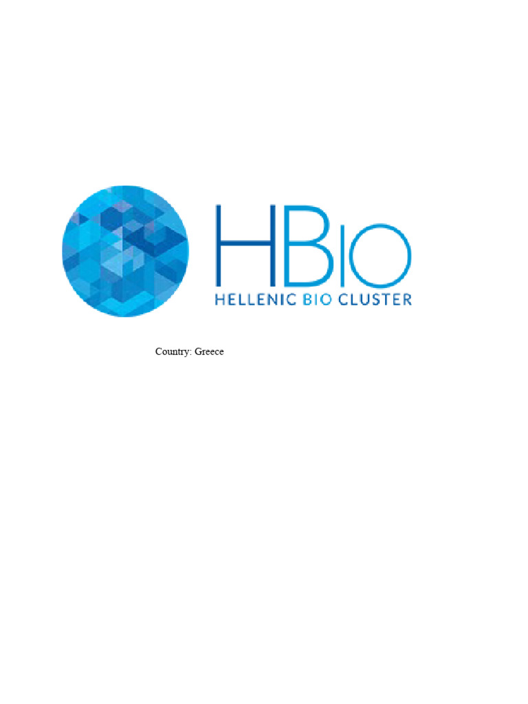 Hellenic Bio Cluster | PDF