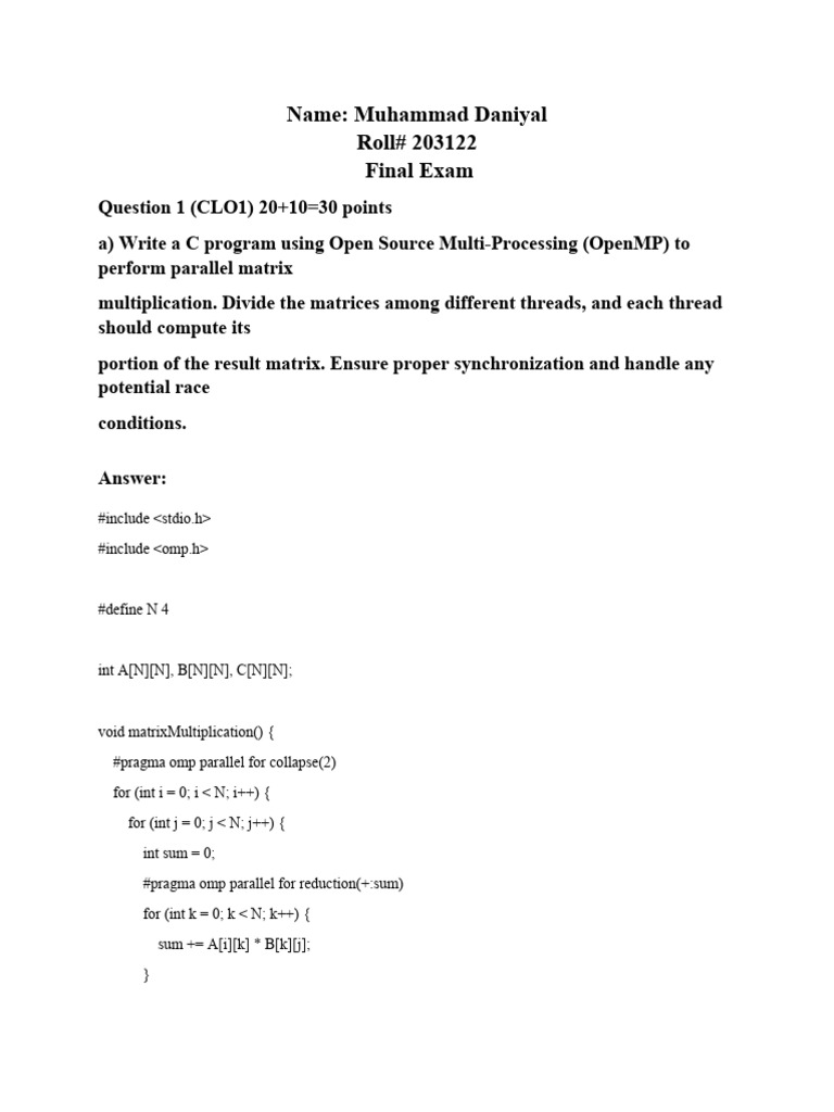 Final PDC Exam | PDF | Teaching Methods & Materials | Computers