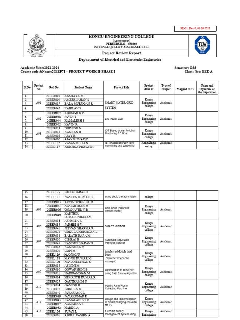 PR01-7th Sem-New Format | PDF | Physical Sciences | Computer Science