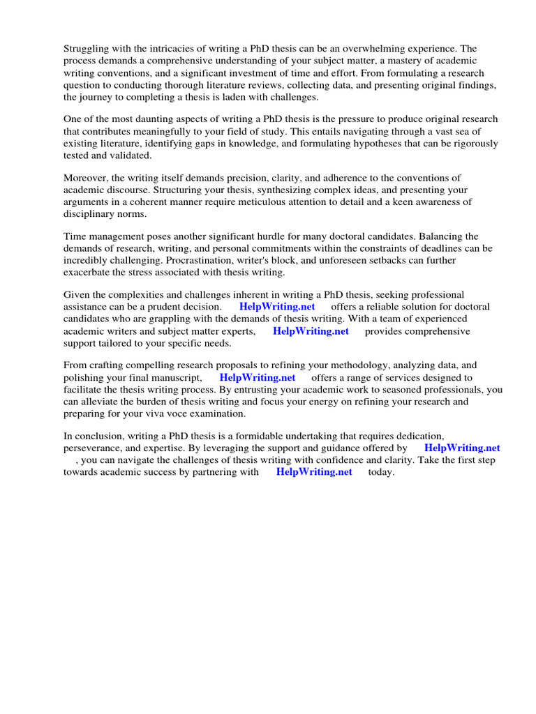 PHD Thesis Submission Unsw | PDF | Thesis