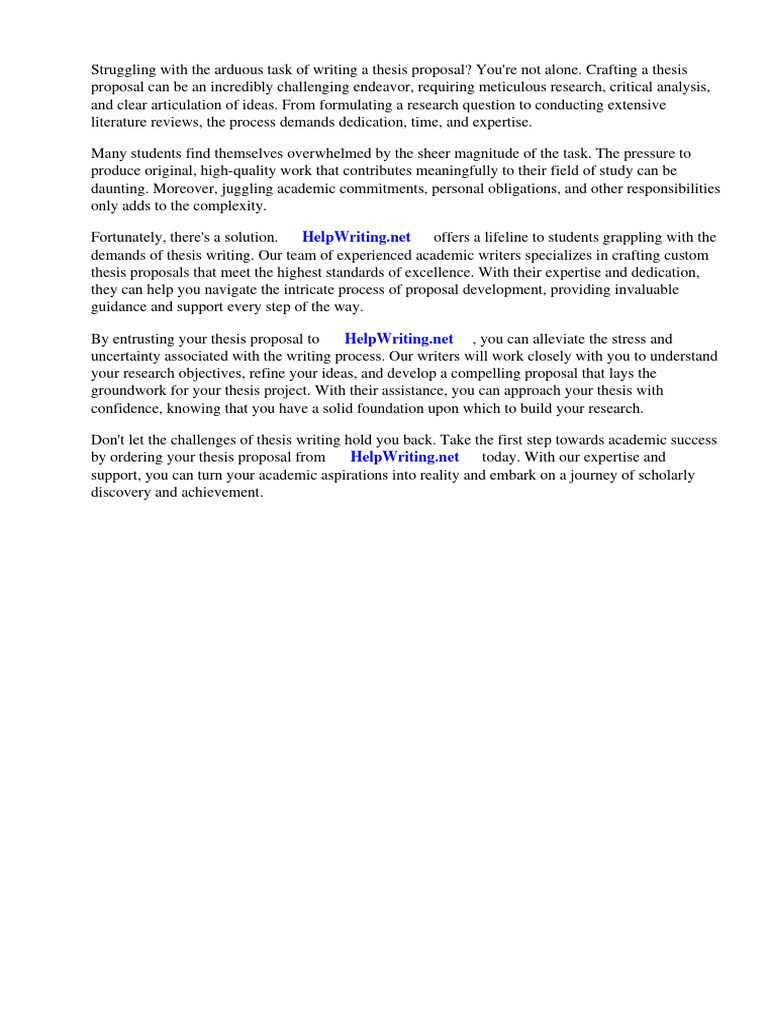 Prayer For Thesis Proposal | PDF