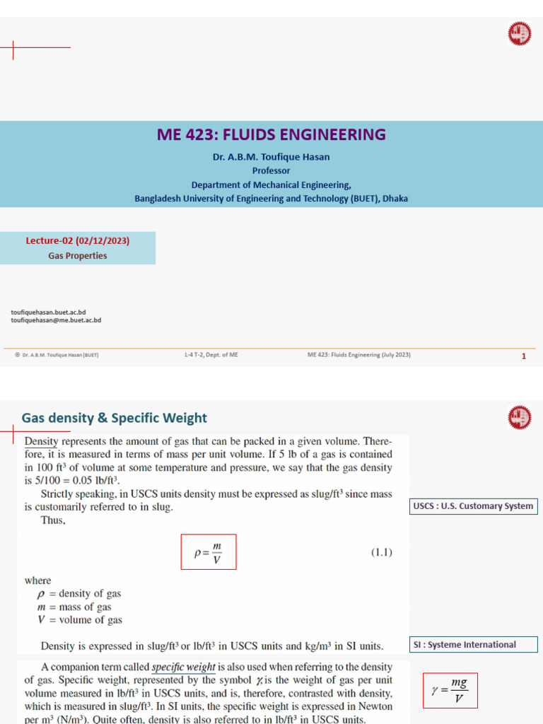 ME 423 - (July 2023) - TH-Lec-02 | PDF