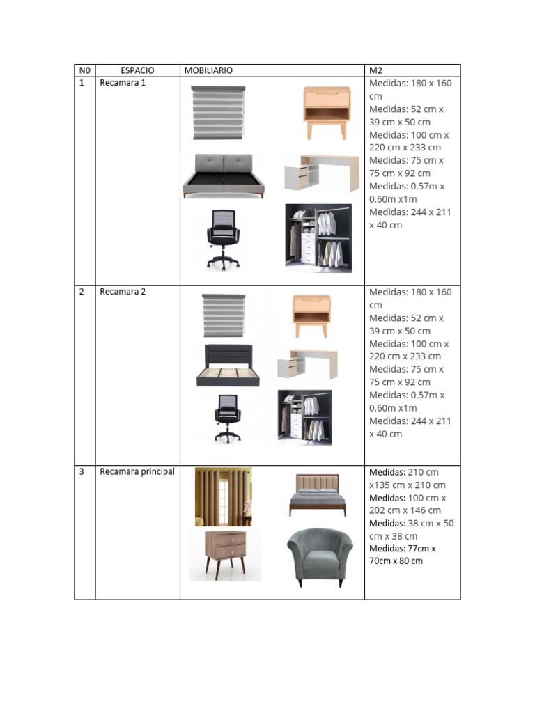 CATALOGO DE MOBILIARIO CASA HABITACIÓN | PDF