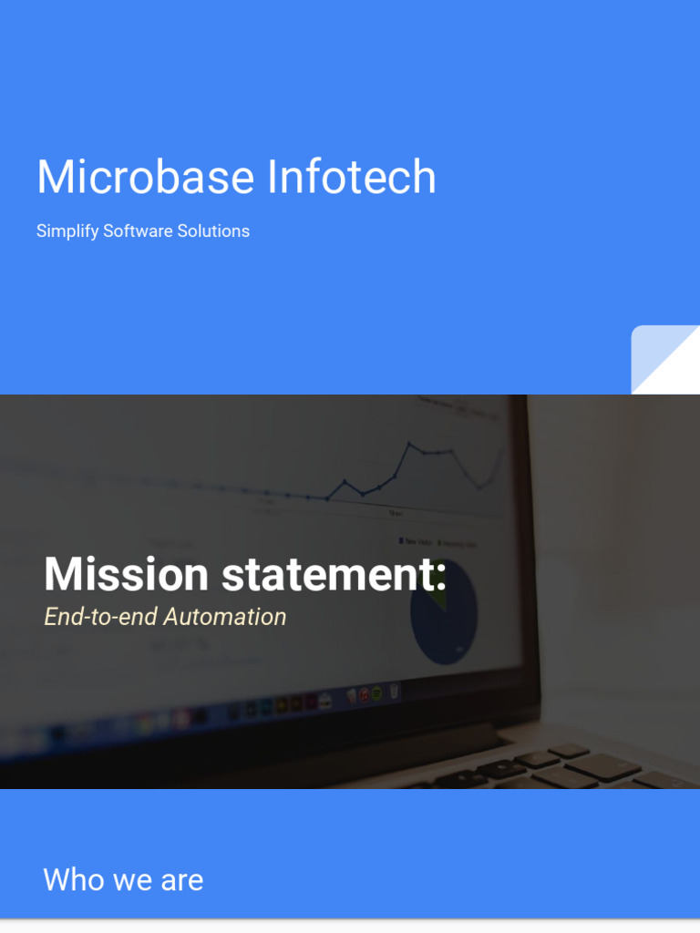 Microbase Infotech Capability | PDF | E Commerce | Analytics