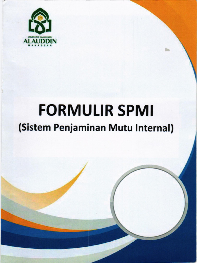 Formulir Spmi - 01102022151848 | PDF