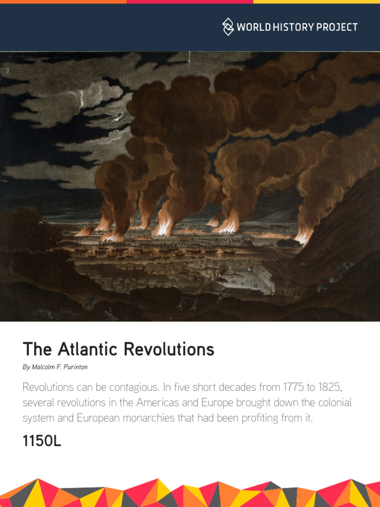 The Atlantic Revolutions | PDF | History
