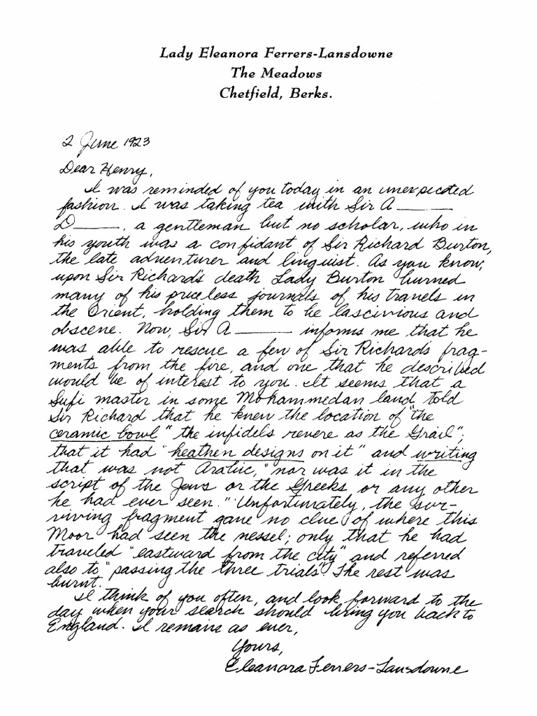 Lady e Letter | PDF