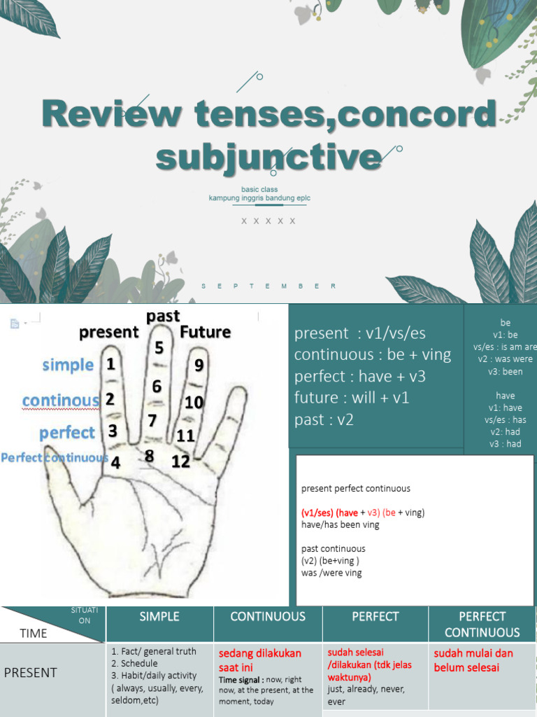 Review Simple Present | PDF