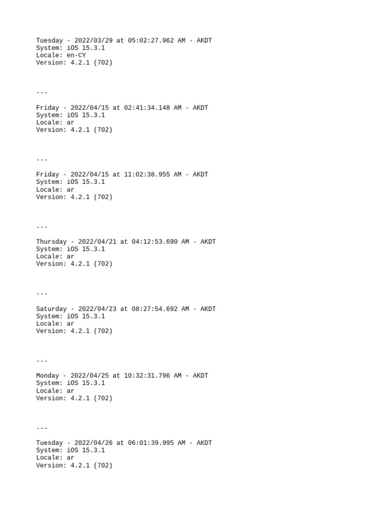 Diagnostics Log Pdf