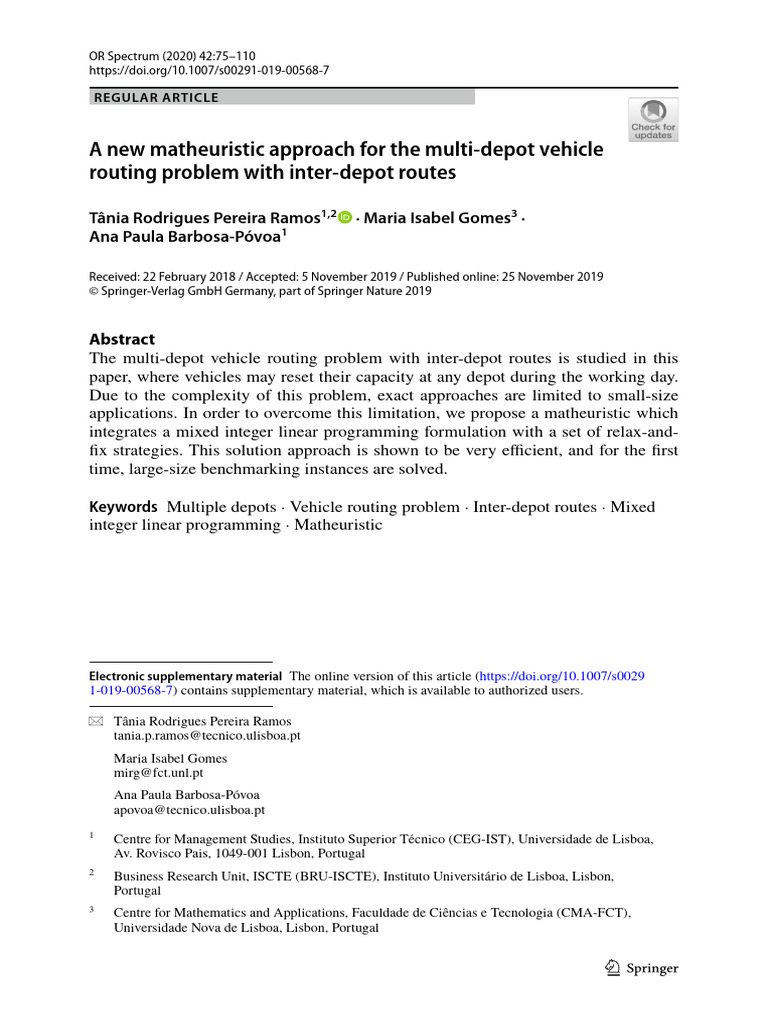 Ramos Et Al 2020 | PDF | Metaheuristic | Mathematical Optimization