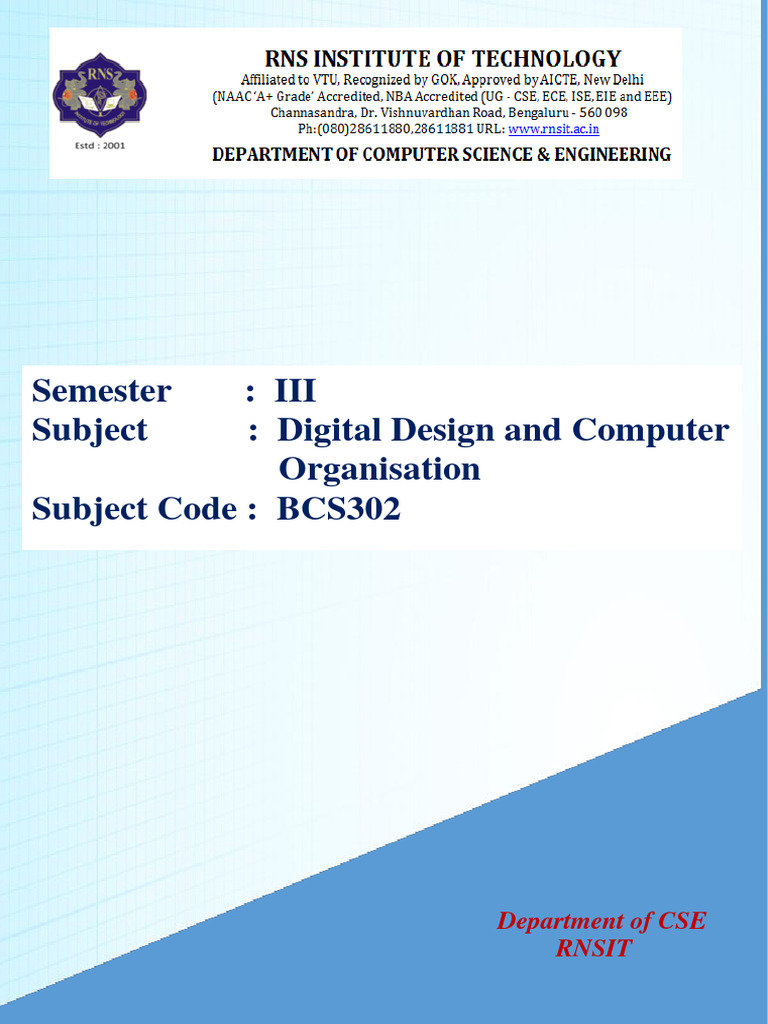 Digital Design & Number Systems Guide | PDF | Subtraction | Binary Coded Decimal