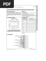 7485 Datasheet | PDF | Electrical Engineering | Electricity