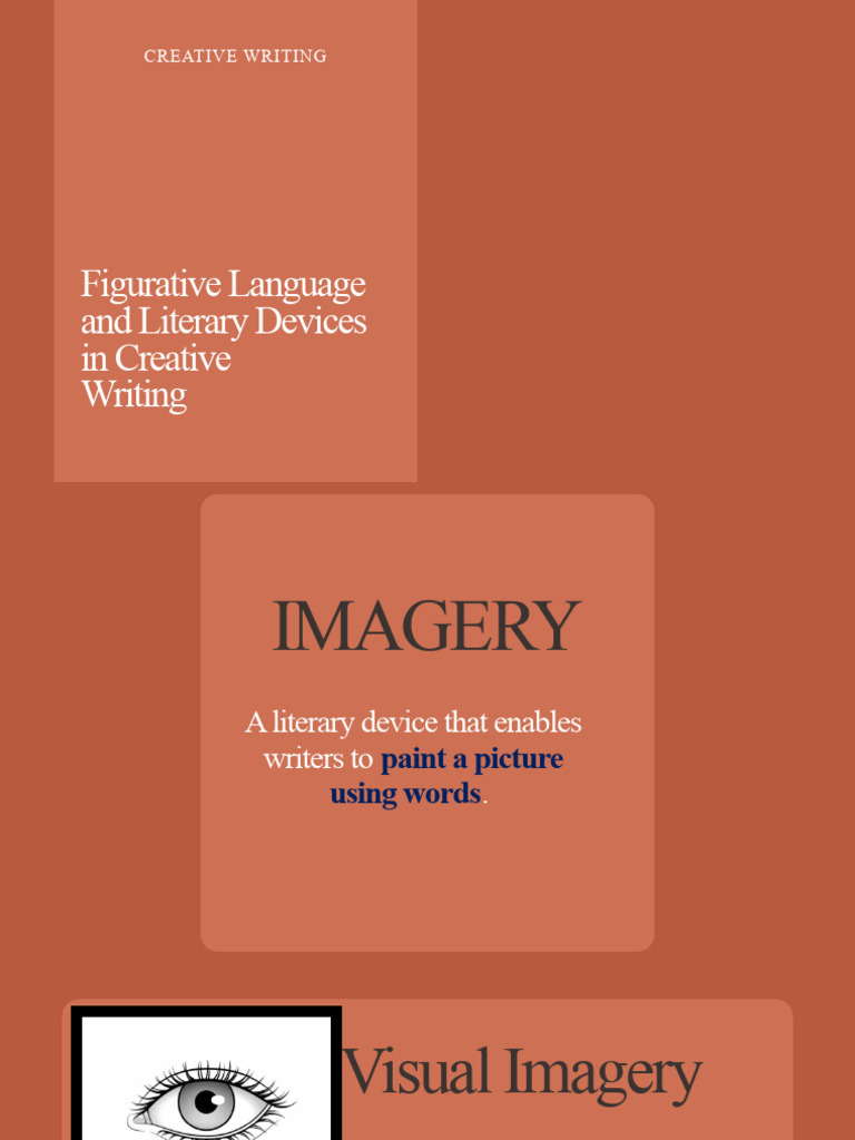 Figurative Language in Creative Writing | PDF | Senses | Irony