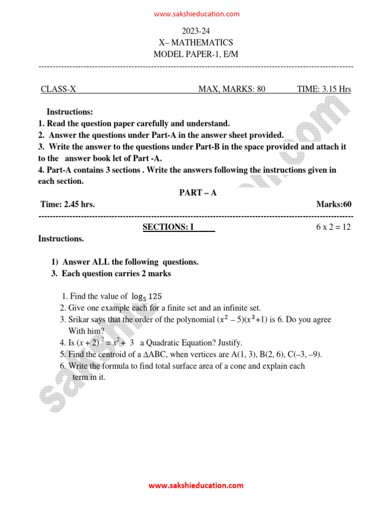 Maths EM 1 | PDF | Circle | Euclidean Geometry