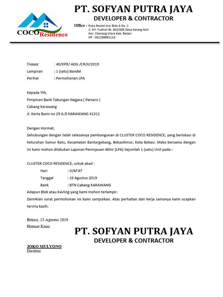 Pengajuan AKAD | PDF