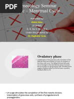 Menstrual Cycle Events Chart | PDF