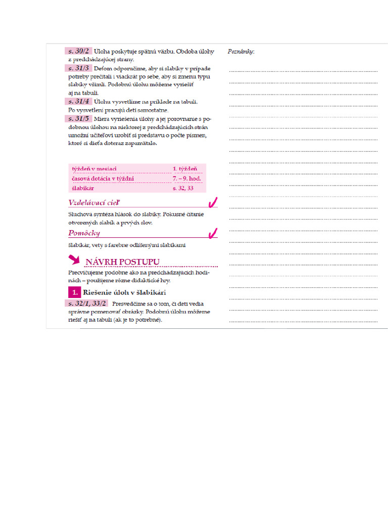 Sluch Syntéza Hlások Do Slabiky Pri Pokusnom Čítaní Prvých Slov | PDF