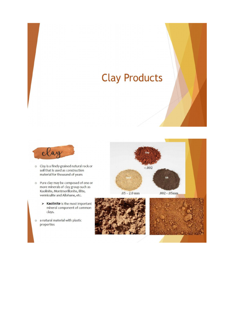 Clay 1 | PDF