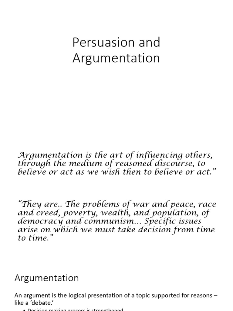 Argumentative Essay | PDF | Evidence | Argument