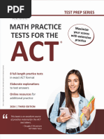 Digital SAT Math Practice Questions | PDF | Sat | Equations