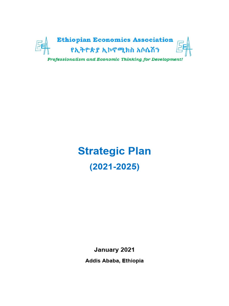 Strategic Plan 2021 2025 | PDF | Strategic Planning | Macroeconomics