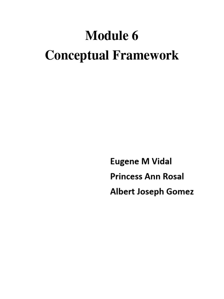 Module 6 Research | PDF | Conceptual Model | Cognition