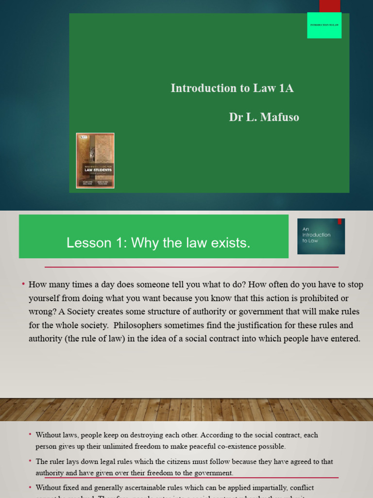 Understanding Law: Concepts and Purpose | PDF