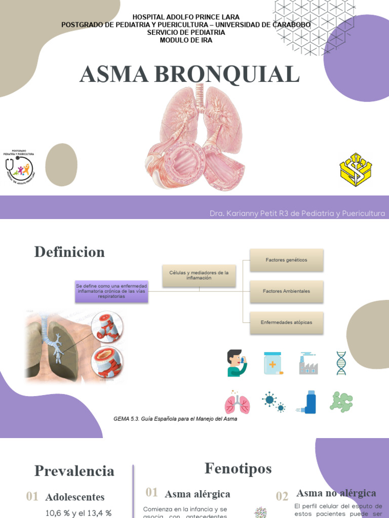 Factores del Asma Bronquial Infantil | PDF | Asma | Alergia