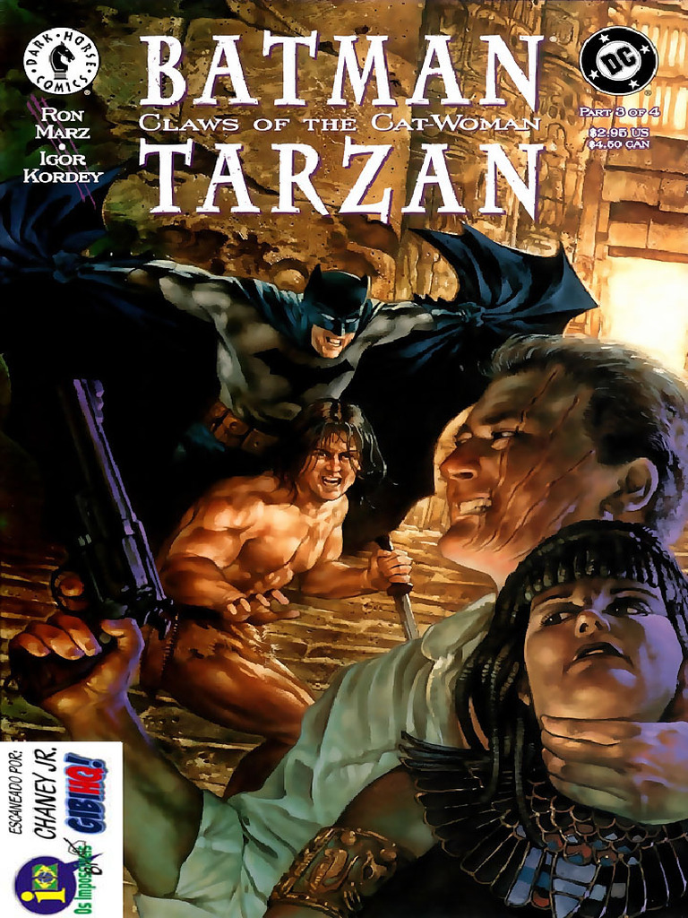 3 Batman Tarzan Garras Da Mulher Gato | PDF