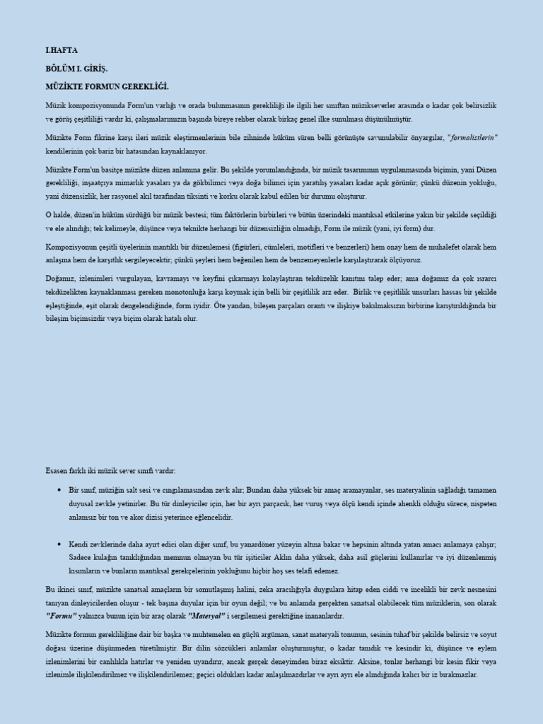 I.HAFTA FORM B L | PDF