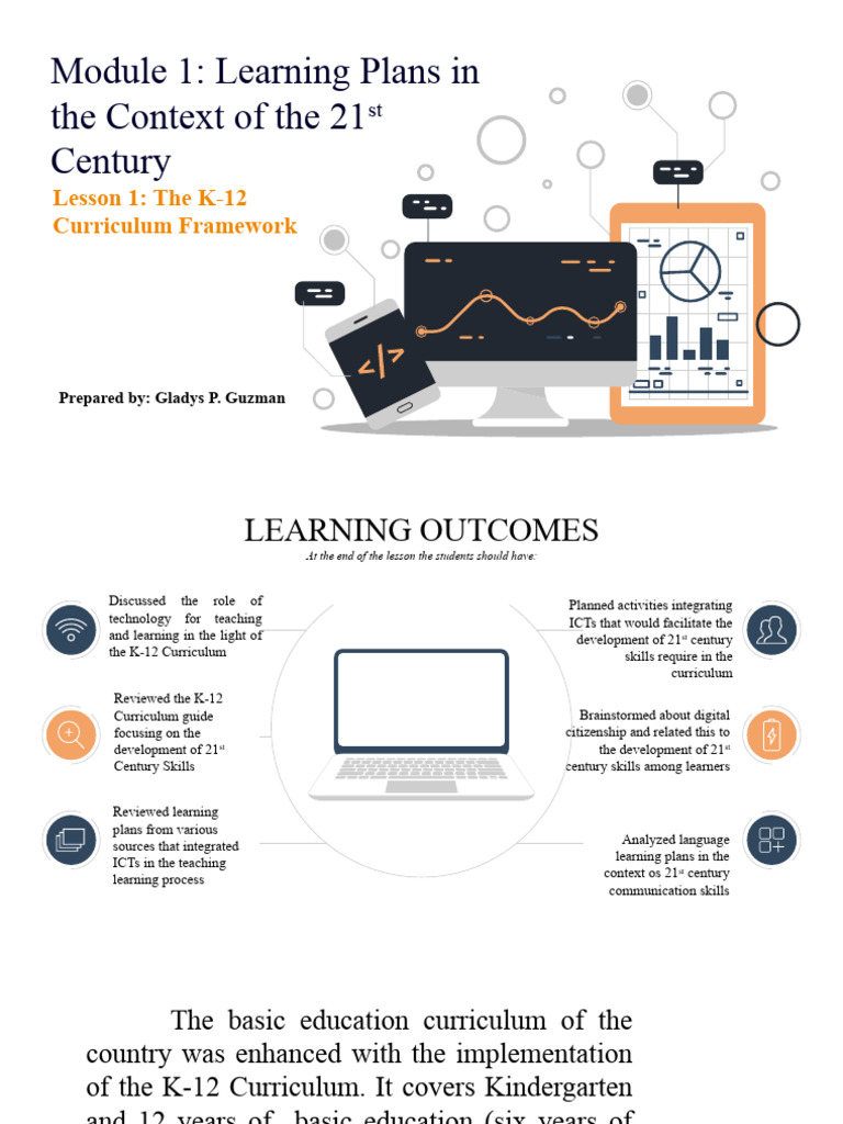 Module 1 Lesson 1 and 2 | PDF | Educational Technology | Curriculum